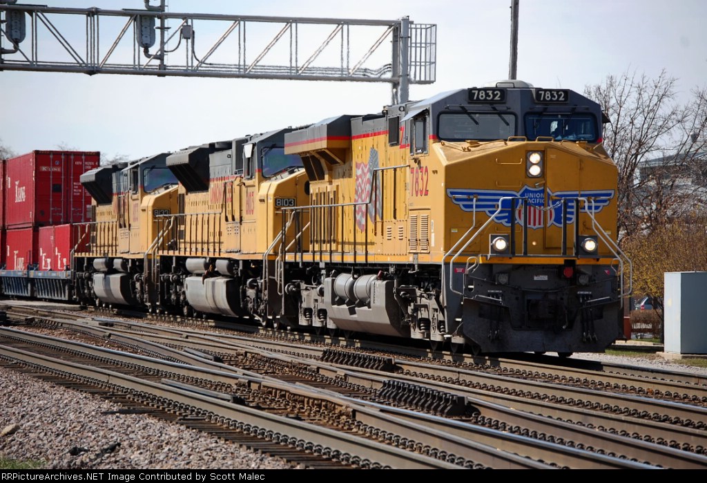 UP 7832, 8103 & 8133